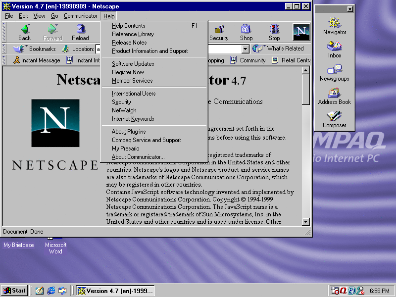 Compaq Presario 7000T