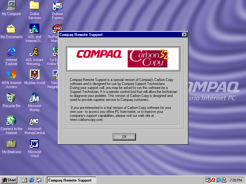 Compaq Presario 7000T