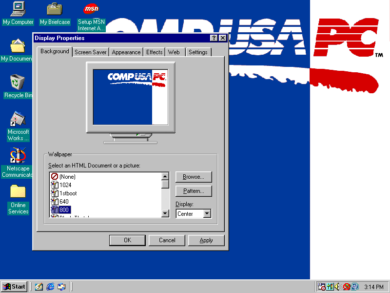 CompUSA Home Series PC