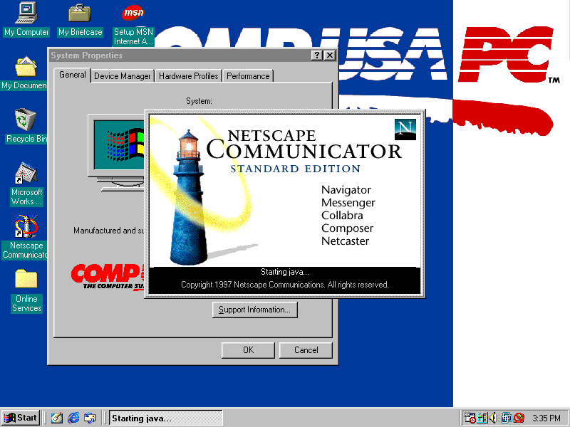 CompUSA Home Series PC