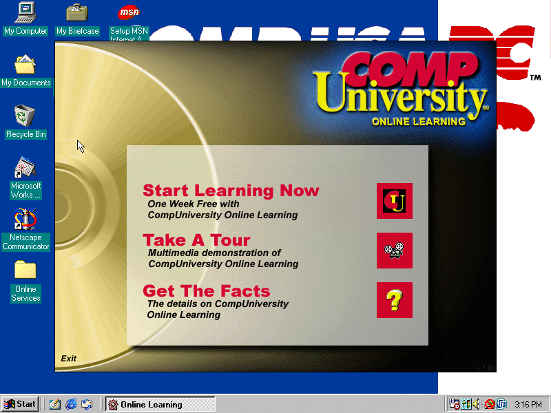CompUSA Home Series PC